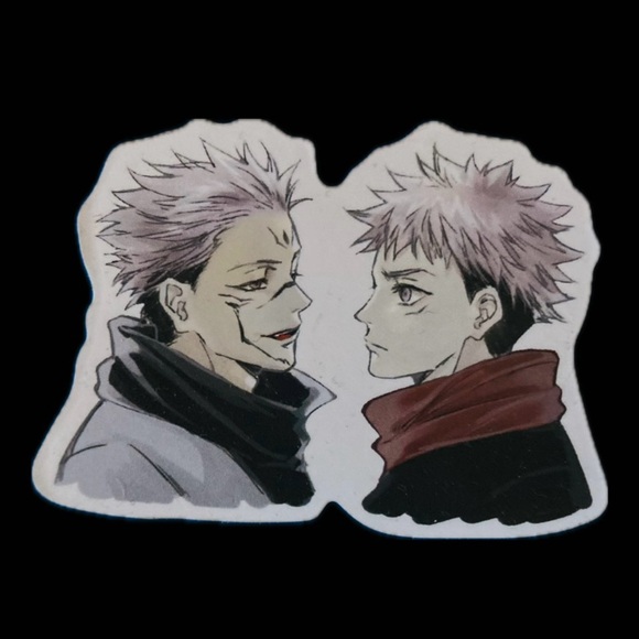 Design | 31 Jujutsu Kaisen Sukuna And Yuji Sticker | Poshmark